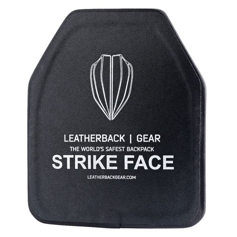 Level IV Backpack Armor Plate Insert 10" x 12" - Leatherback Gear